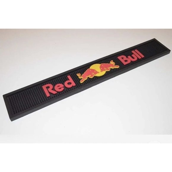 Red Bull | Party Supplies | Red Bull Rubber Long Bar Mat Spill Rail New ...